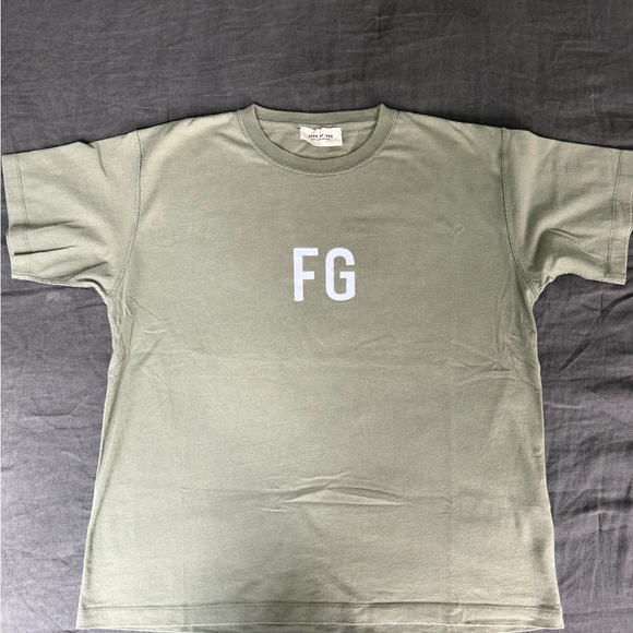 Fear of God | Shirts | Fear Of God 6th Sixth Collection Fg Logo Tshirt ...